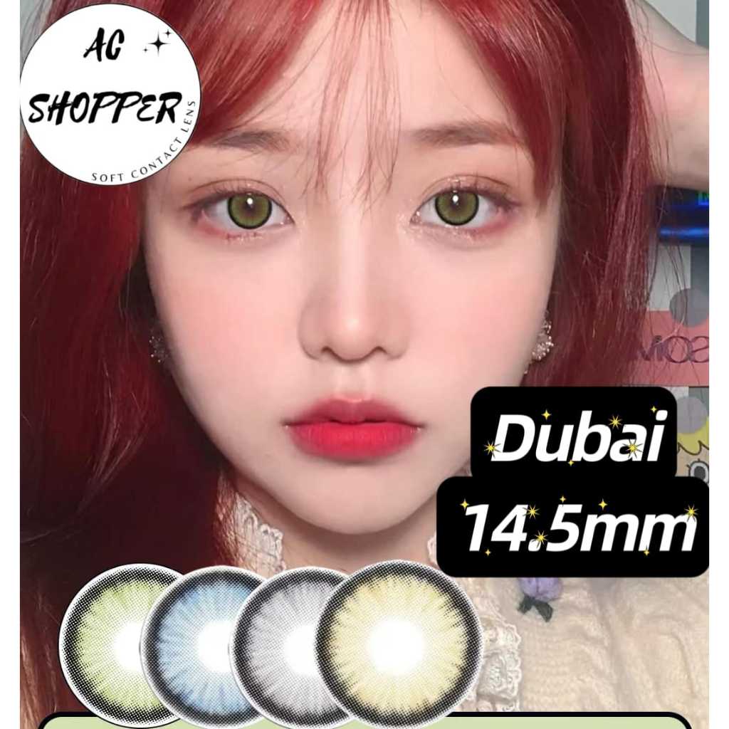 【Power 0~600】 Dubai Mona Coloured Contact Lens MDA Approve 14.5mm ...