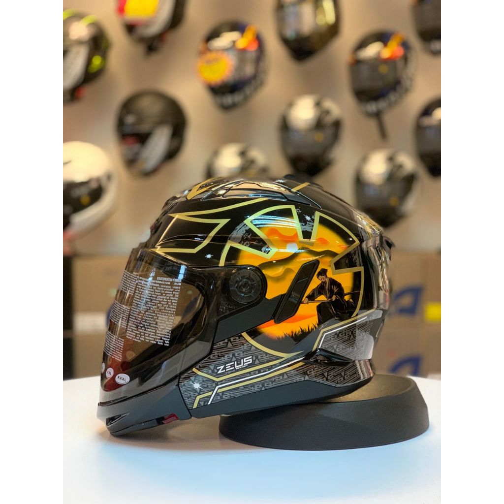 ZEUS HELMET ZS-613 2IN1 HELMET "10 VARIATIONS" | Shopee Malaysia