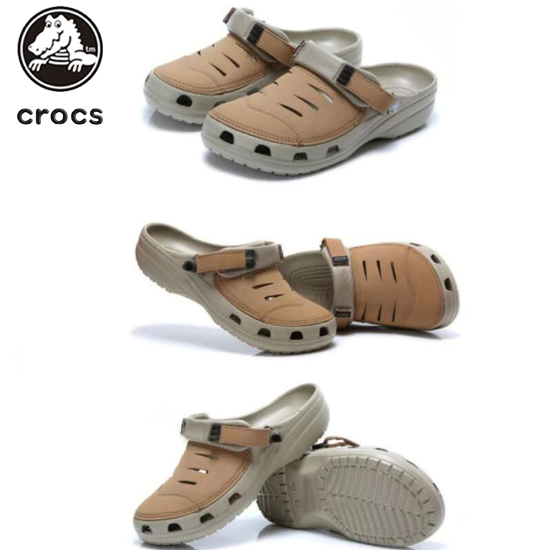 Crocs Yukon Classic men's sports sandals, outdoor slippers, suitable ...