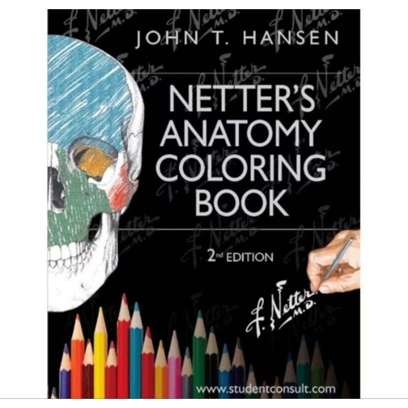 Netter's anatomy coloring book | Shopee Malaysia