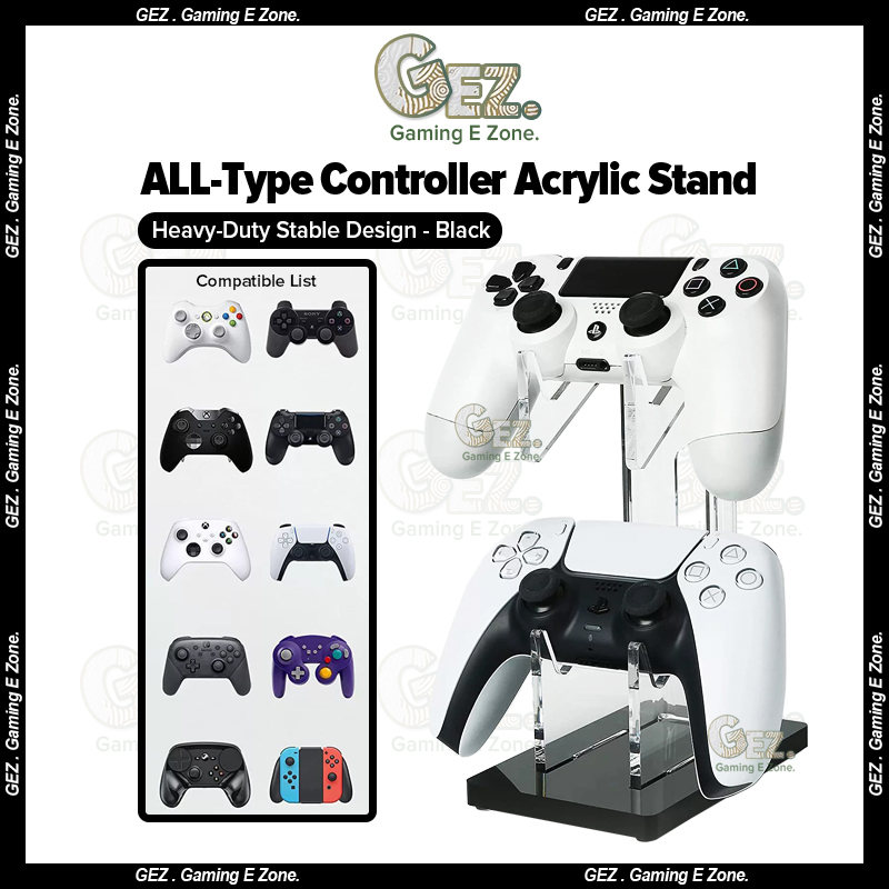 [Local Ready Stock] Heavy-Duty Stable Acrylic Controller Stand for PS4 ...