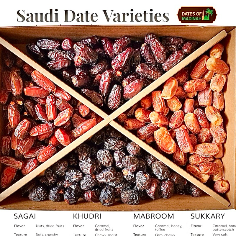 500g Kurma Mix Madinah / Kurma Mix Pack Campuran Saudi Dates Mixed ...