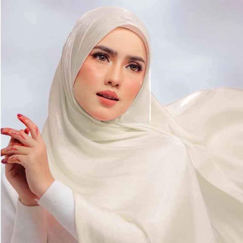 SHAWL SHIMMER SILK PREMIUM. viral High Quality Exclusive Shawl Shimmer ...