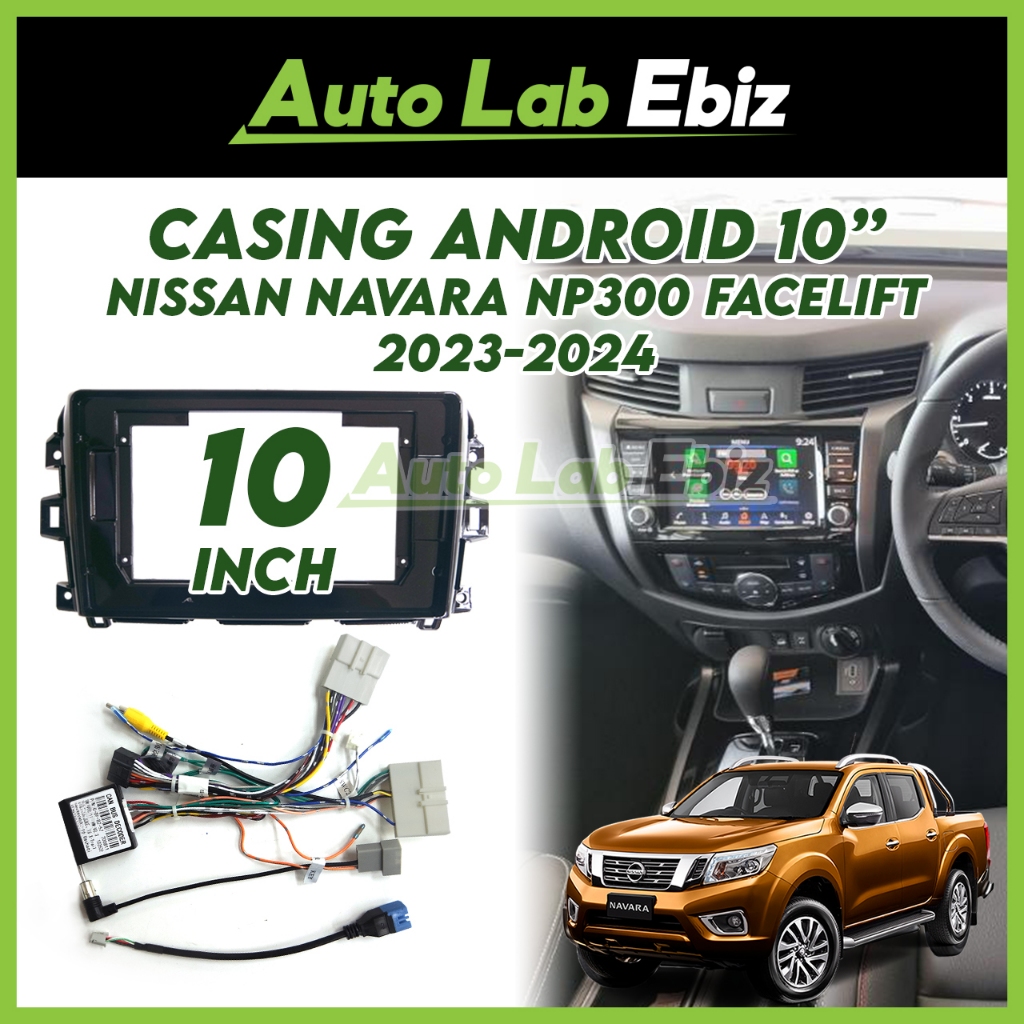 Nissan Navara NP300 Facelift 2023 2024 Android Player Casing 10" inch ...