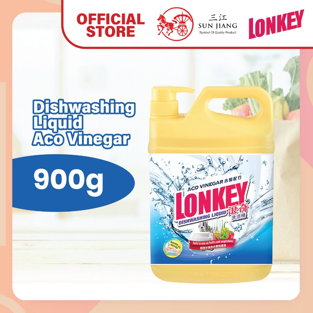 Lonkey Dishwashing Liquid – Aco Vinegar 900g | Shopee Malaysia