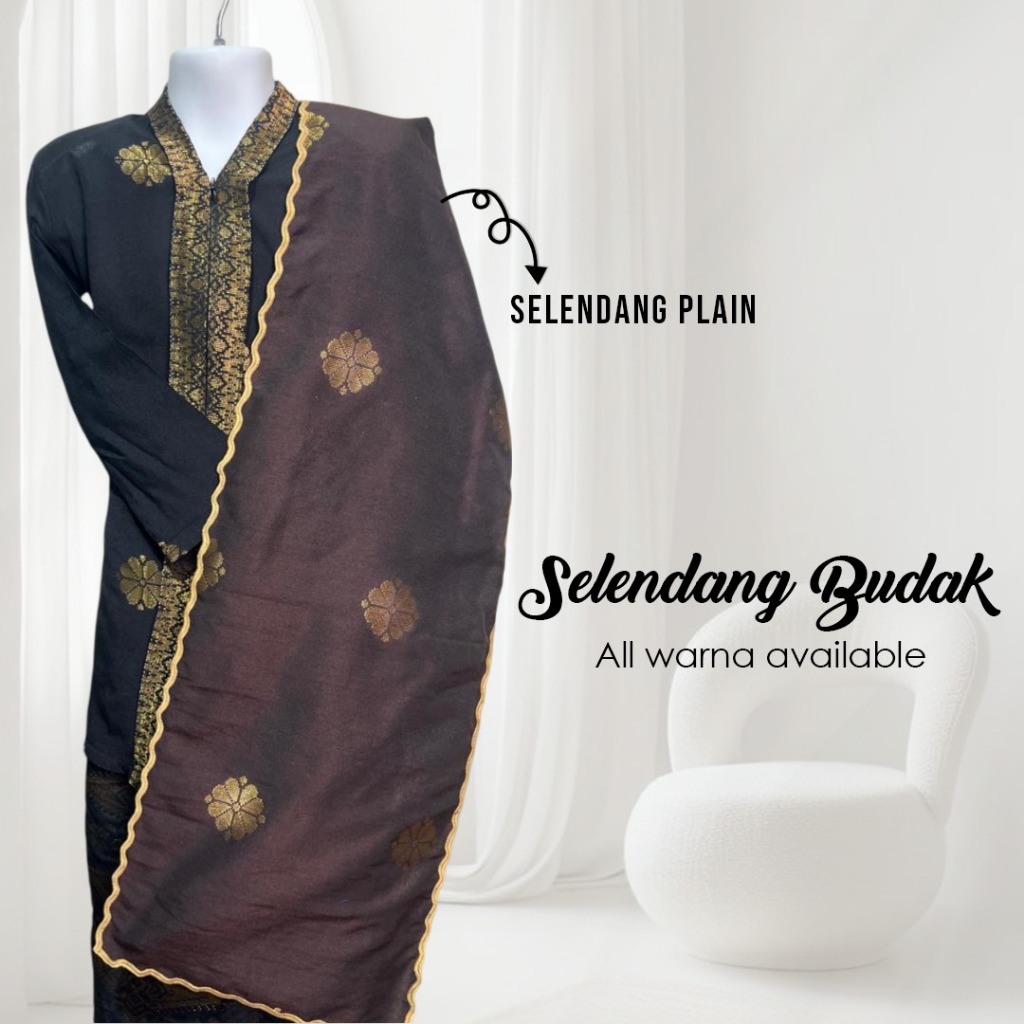 Selendang Budak I Songket WARISAN | Selendang Songket I Asli Songket ...