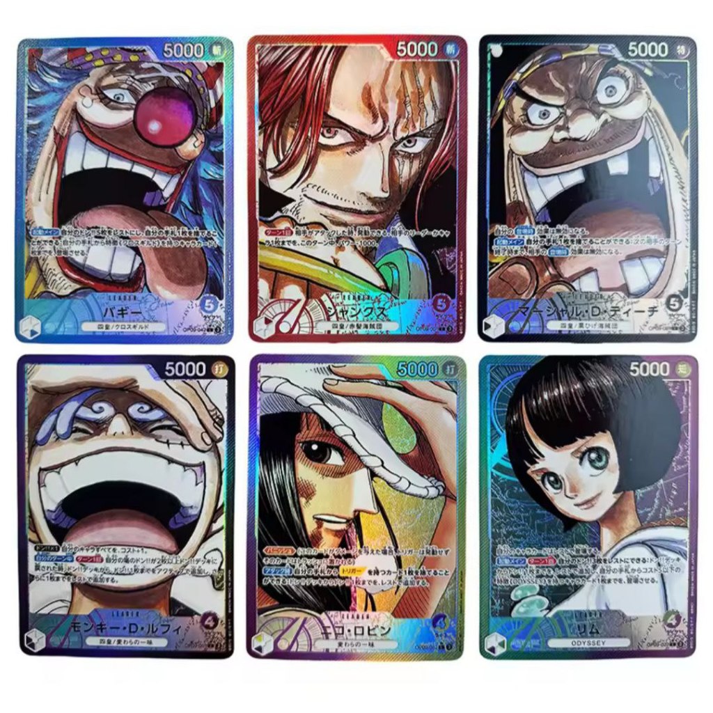 rework pcs set leader op09 Shanks monkey D luffy nico robin lim ...