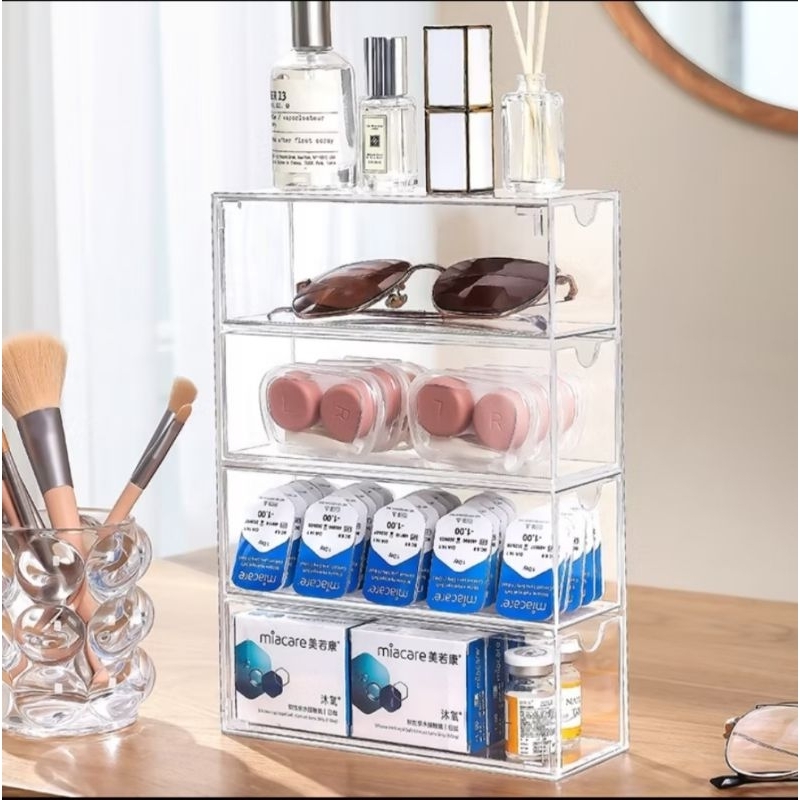 Ins Style Multipurpose Storage Box Cosmetic Storage Box (1 drawer ...