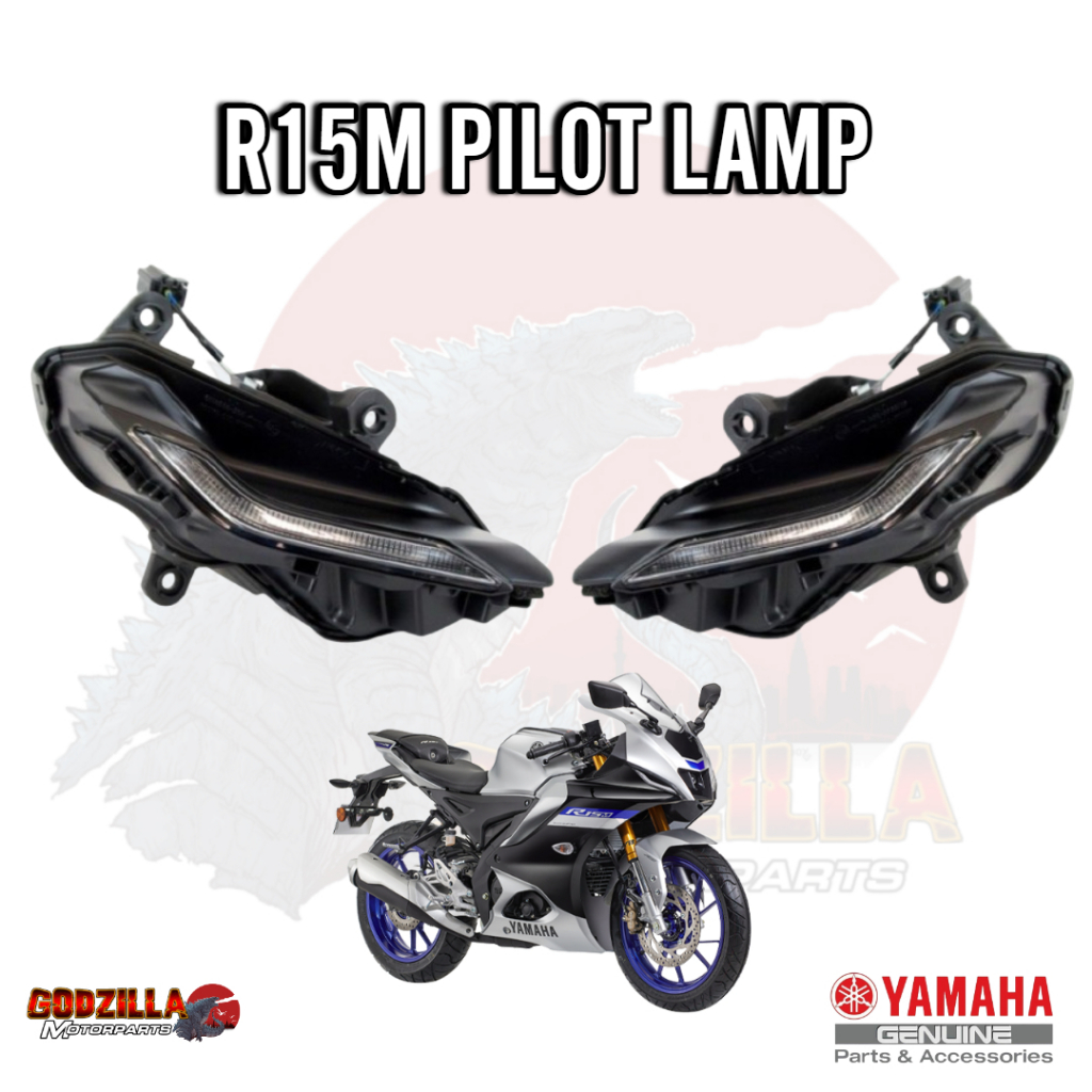 YAMAHA R15M PILOT LAMP LEFT & RIGHT ORIGINAL HLY BDJ-H4301-00 / BDJ-H4302-00 YZF R15 M R15 V4 ...