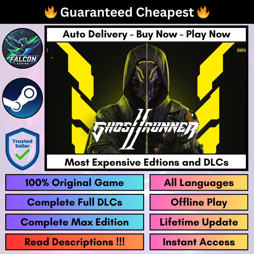 Ghostrunner 2 [Auto Delivery] [Full DLC] [Steam Offline] PC Game Lifetime | Shopee Malaysia