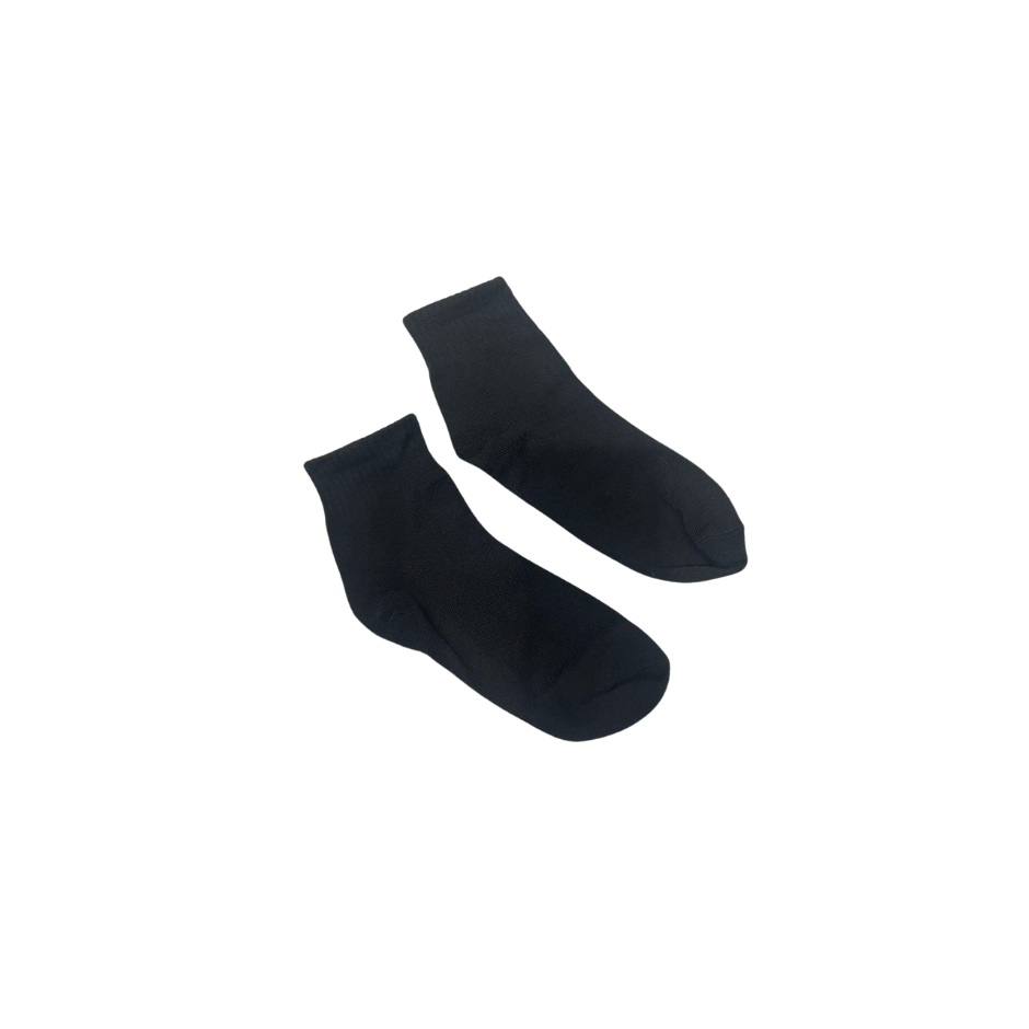 Stokin Hitam Kain Cotton MIX Panjang Sesuai Sekolah atau Kerja | Shopee ...