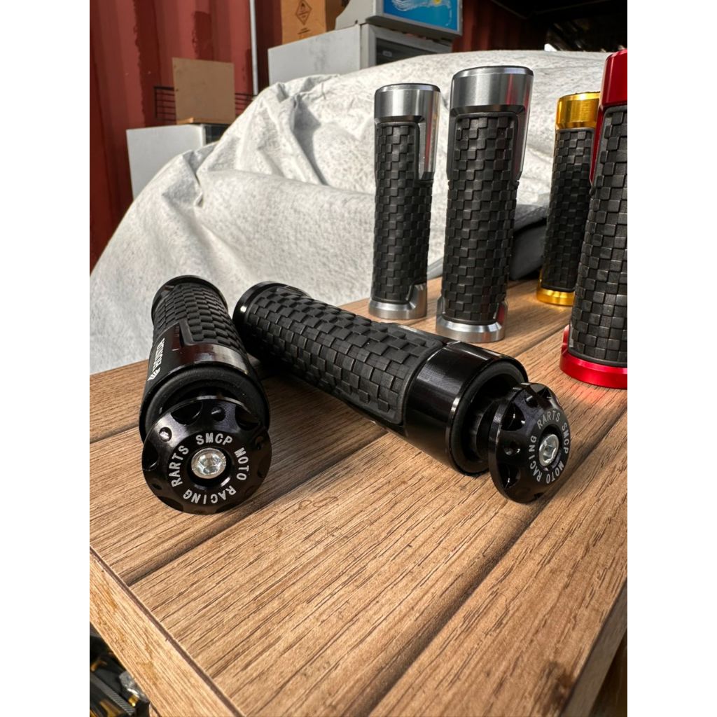 ( 2in1 HANDLE GRIP ) HONDA HANDLE GRIP BALANCER ALLOY CNC RSX150 WAVE ...