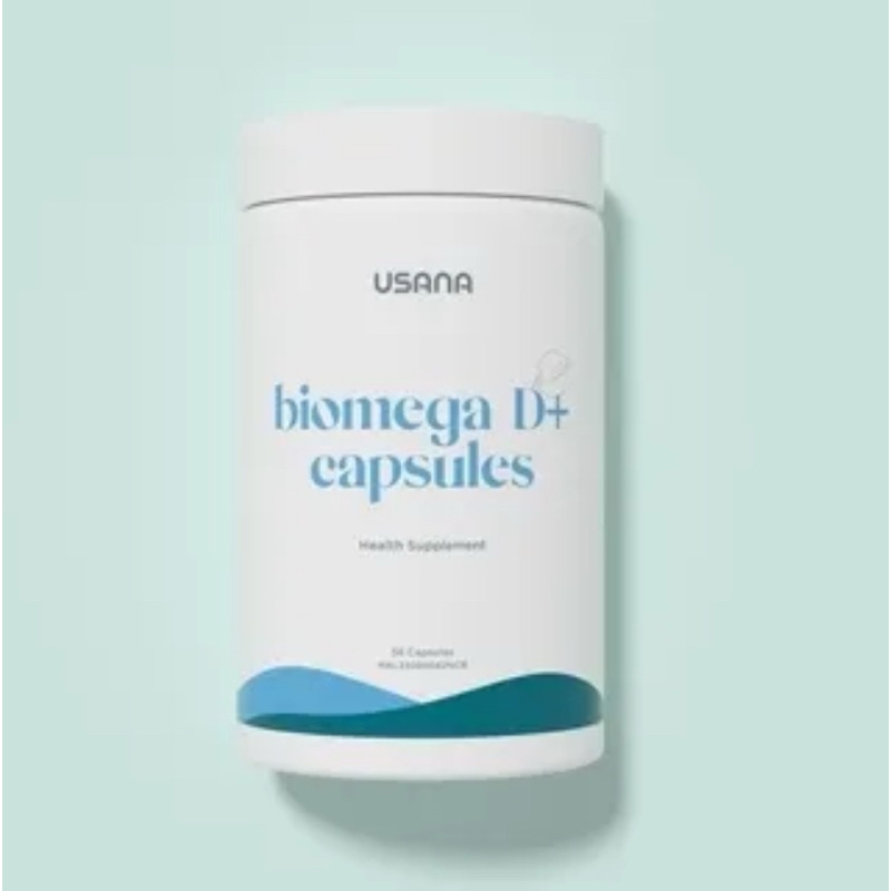 KKM APPROVE 100% ORIGINAL USANA BIOMEGA D+ III PLUS 56 SOFT GEL ...