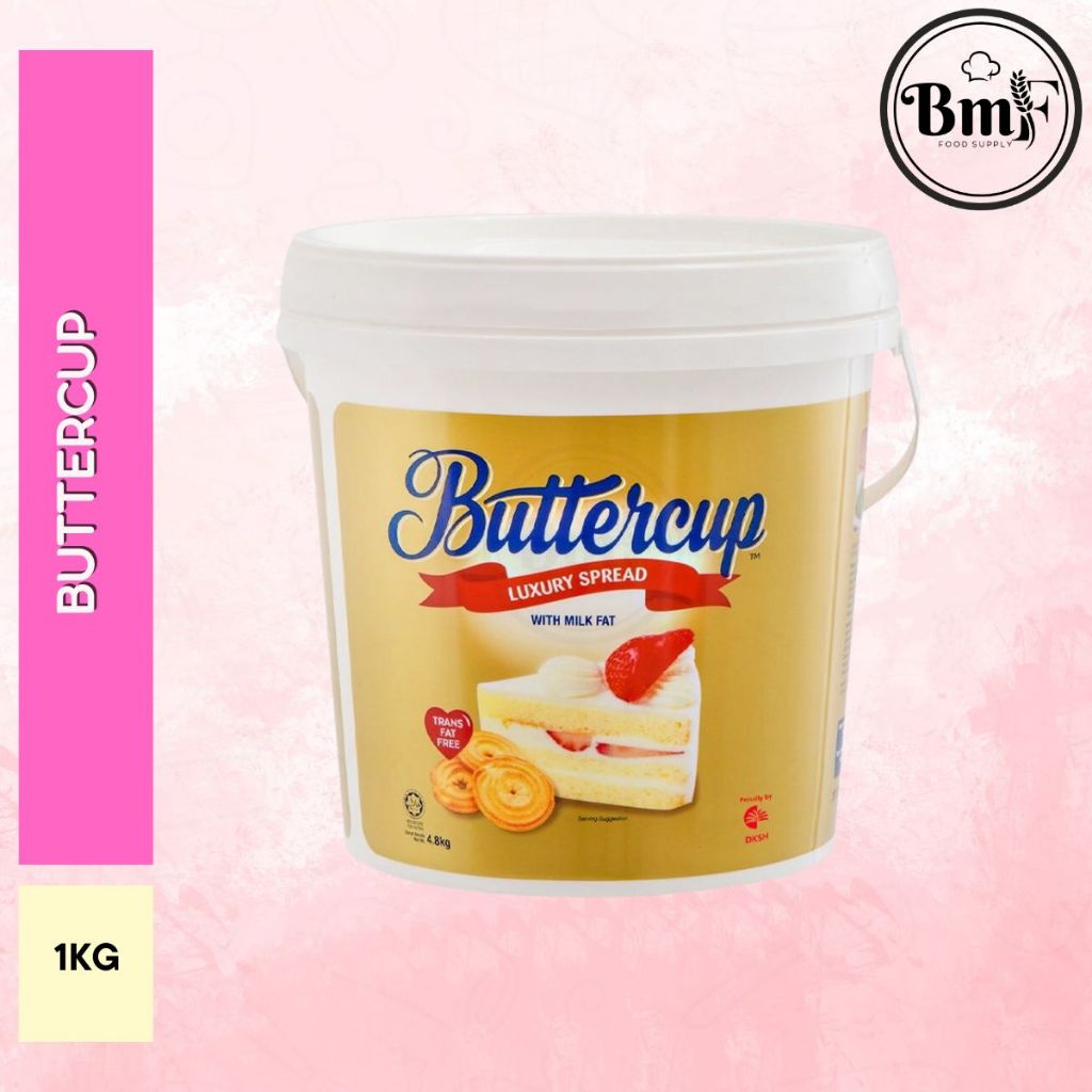 BUTTERCUP LUXURY SPREAD 1KG READY STOCK | MENTEGA BUTTERCUP | Shopee ...
