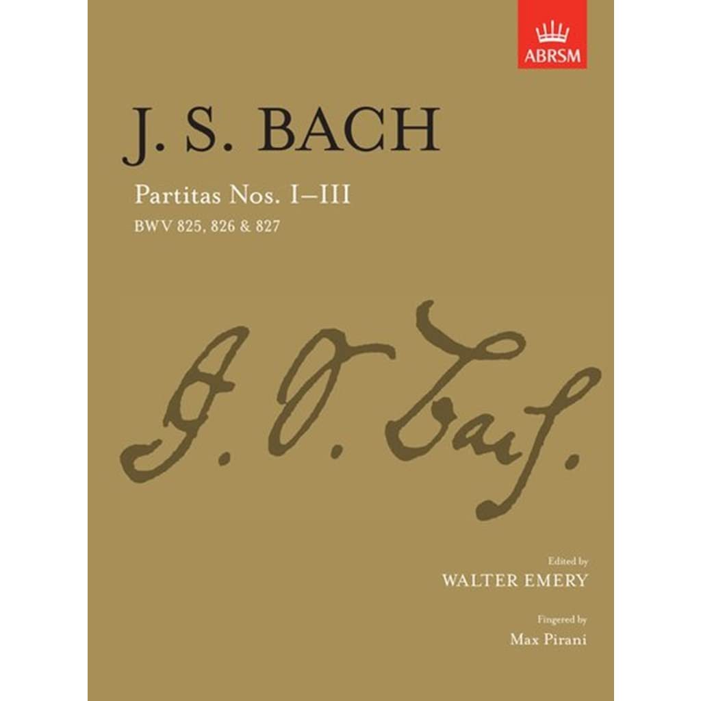 J.S.BACH PARTITAS NOS I-III (ABRSM) | Shopee Malaysia