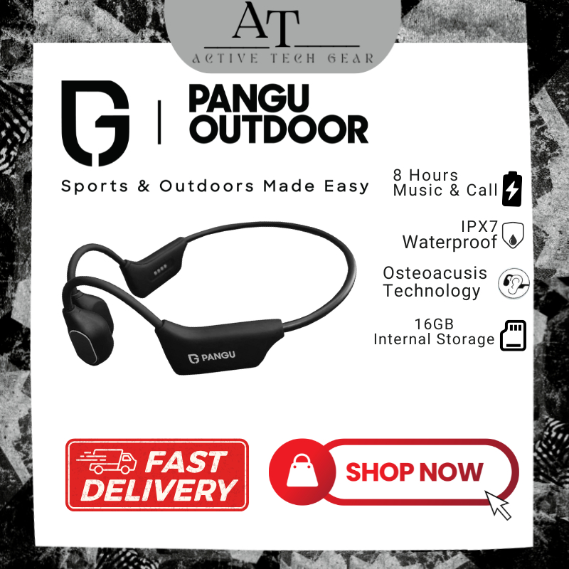 🔥PANGU Bone Conduction Headphone 2.0 Pro🔥 | Shopee Malaysia