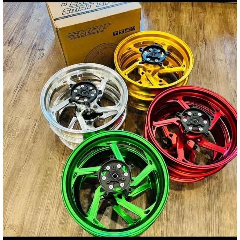 SPORT RIM SMRT XMAX V1 V2 ALLOY CNC RIM RACING | Shopee Malaysia