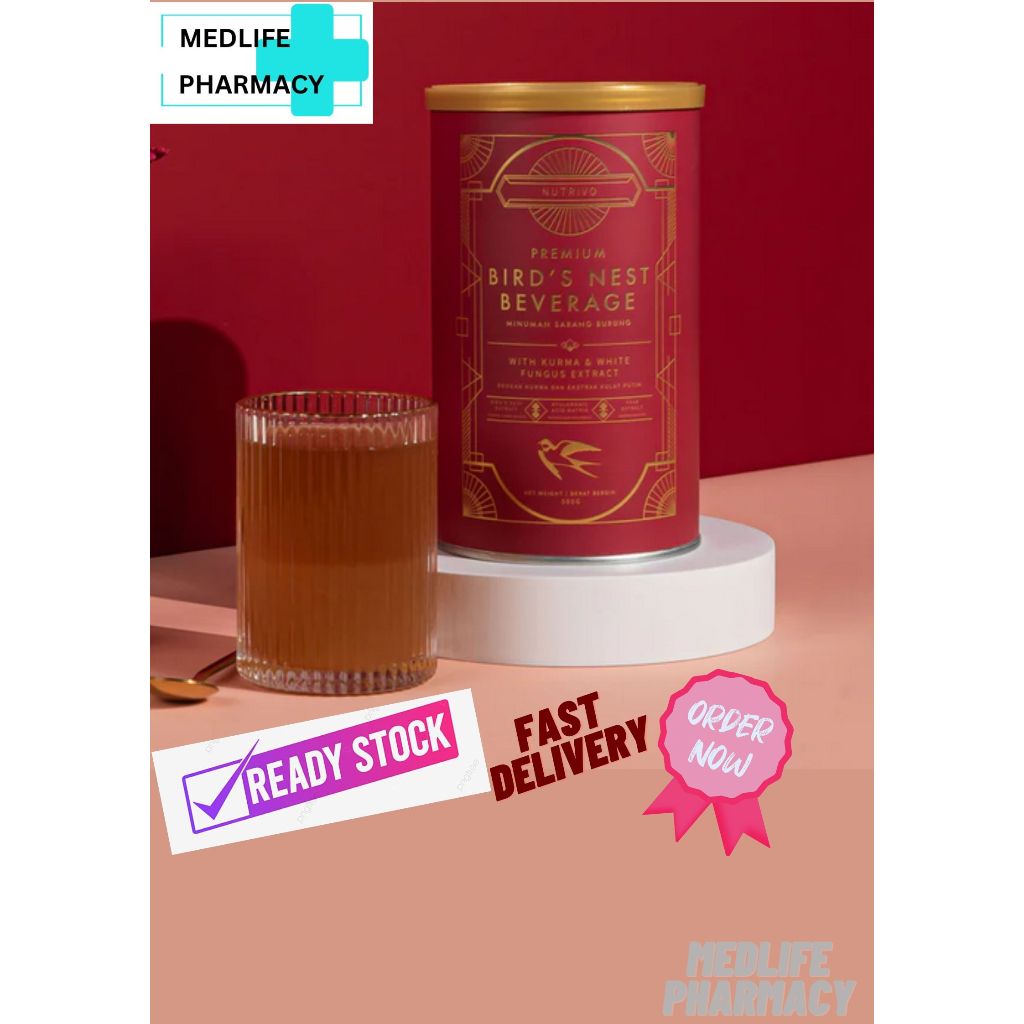 Nutrivo Premium Bird's Nest Beauty Beverage 500g | Shopee Malaysia