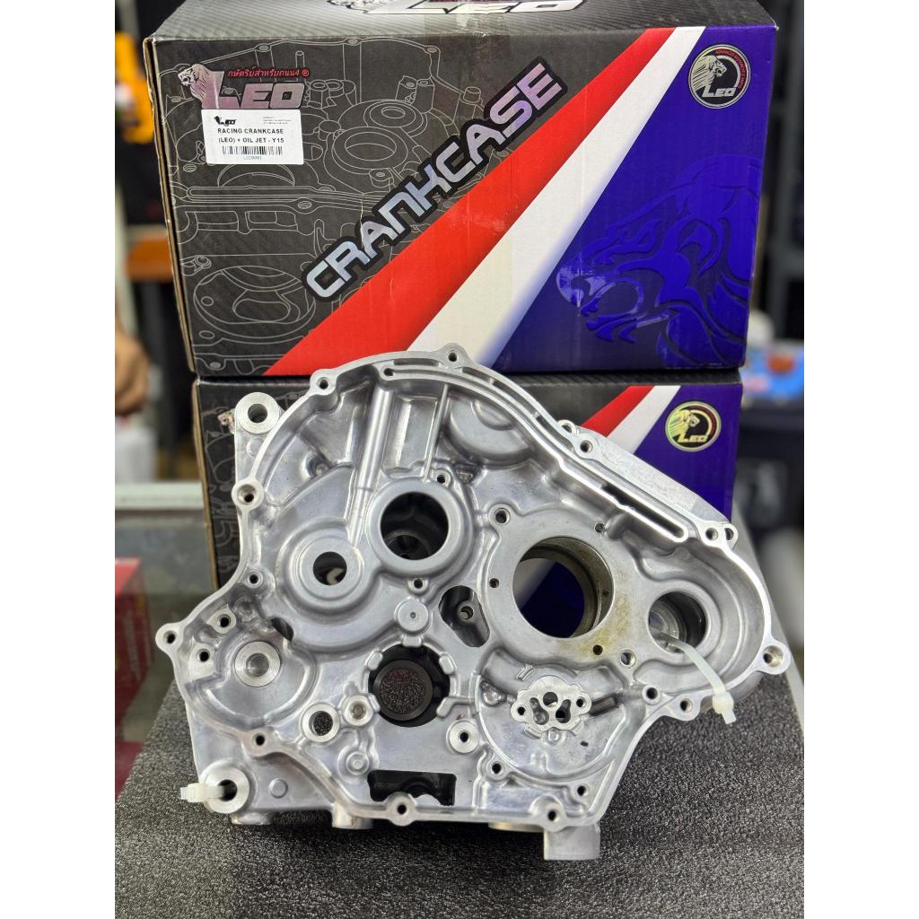 CRANKCASE Y15 RACING LEO +OIL JET READYSTOCK CRANKCASE Y15 RACING LEO ...