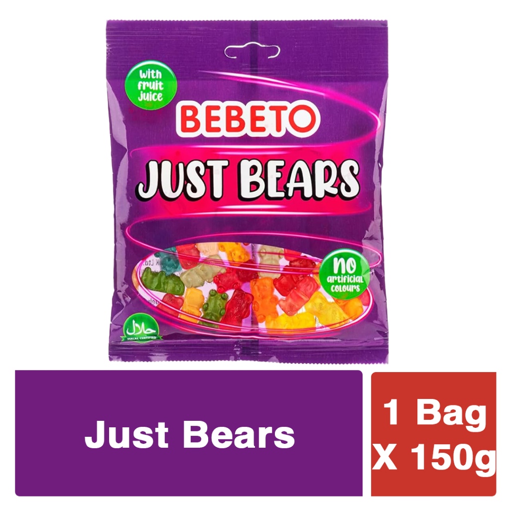 Bebeto Just Bears Gummies 1 Bag - (150g) | Shopee Malaysia