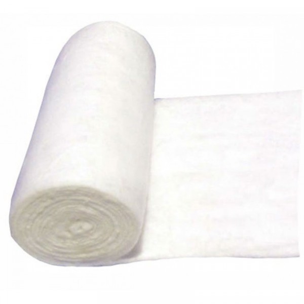 Premium Medical Cotton Wool Roll, 500 G, Non-Sterile, 100% Cotton, 1's ...