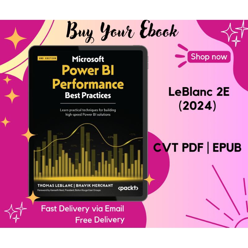 Microsoft Power BI Performance Best Practices - 2E (2024) | Shopee Malaysia
