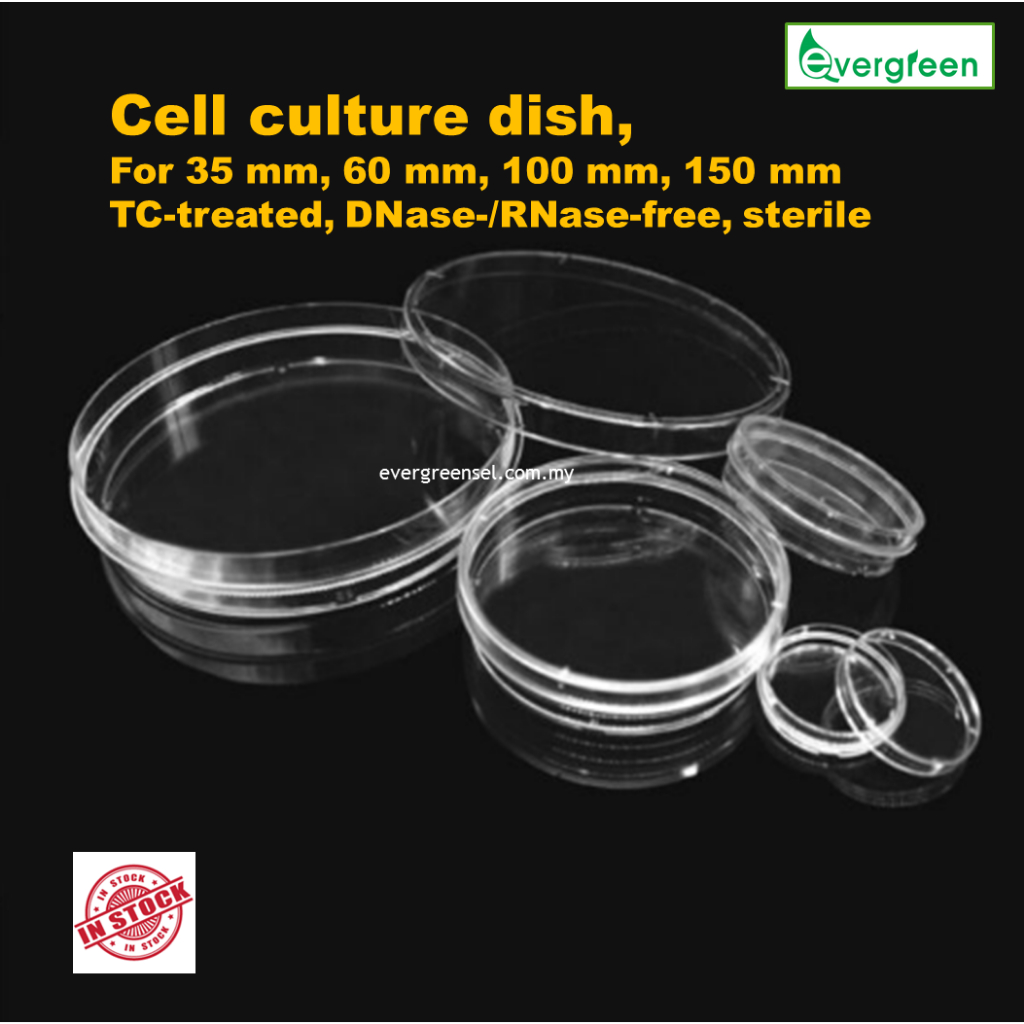 Piring Kultur Sel/Cell culture dish/Disposable Petri dish (35mm/60mm ...