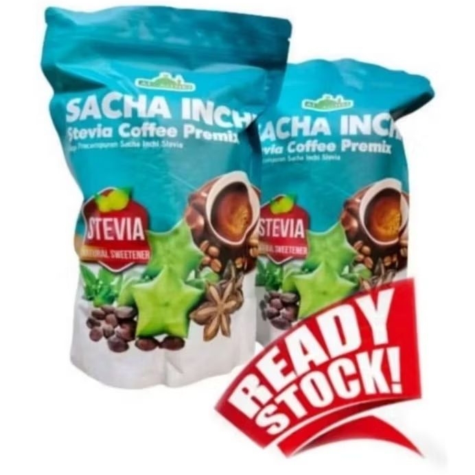 SACHA INCHI + STEVIA KOPI COFFEE PRACAMPUR 20 SACHET | Shopee Malaysia
