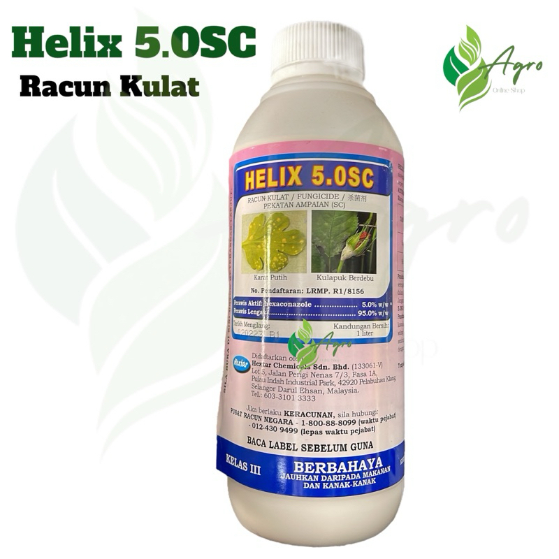 Hextar Helix 5.0sc 1Liter /Hexaconazole Racun kulat akar Putin durian ...
