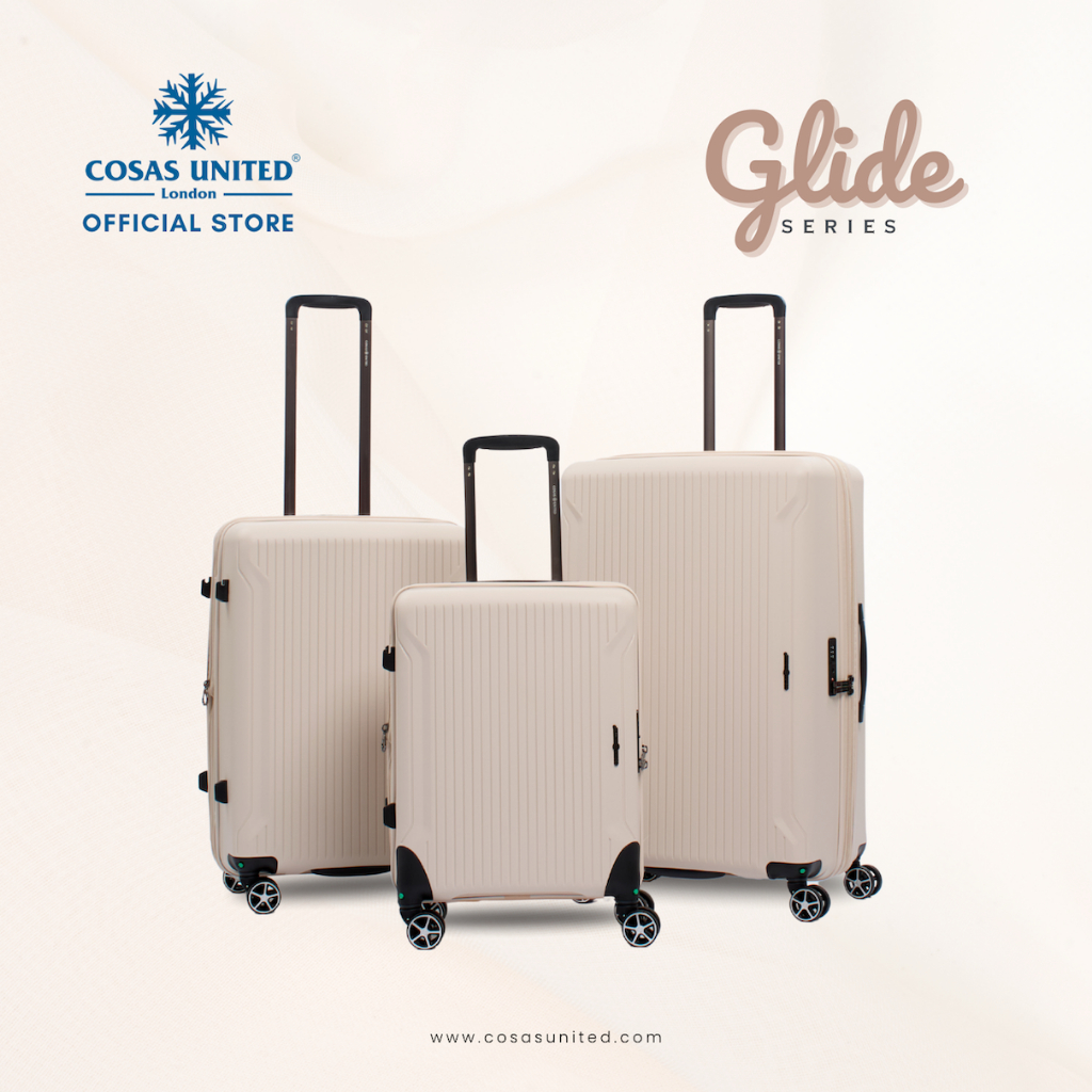 Cosas United - Glide Series Hardcase Luggage (20"/24"/28") | Shopee ...