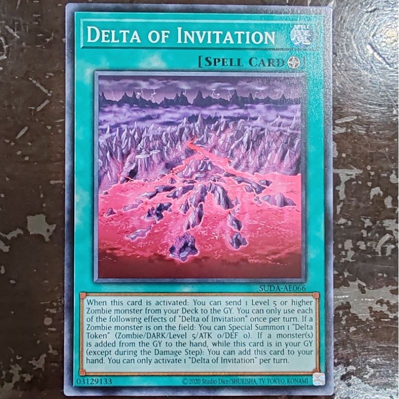 YUGIOH Suda-AE066 Delta of Invitation [N][COMMON] | Shopee Malaysia