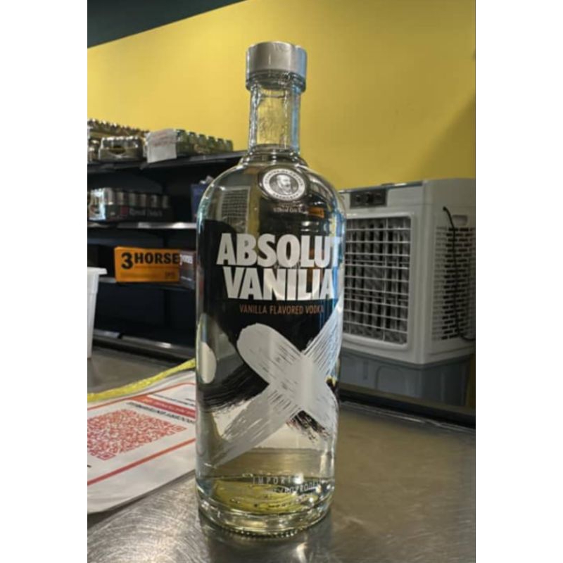 Absolut Vanilla 1L Vanilla - Flavour Vodka Original products | Shopee ...