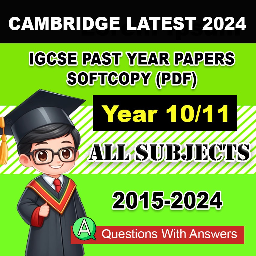 WM11 [EBOOK] Cambridge IGCSE Past Year Papers (Year 11) with ANSWERS ...