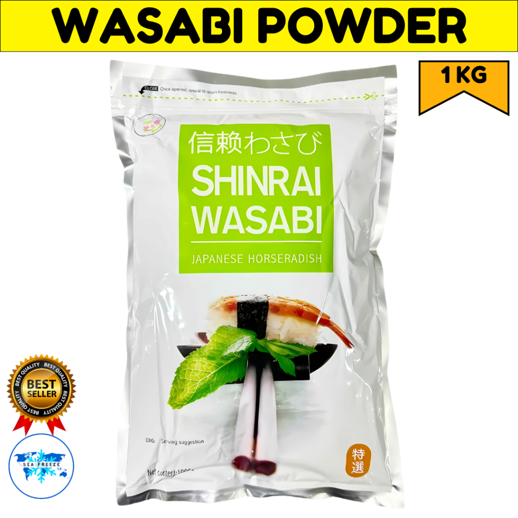 Shinrai Wasabi Powder 1 KG/PACKET | Shopee Malaysia