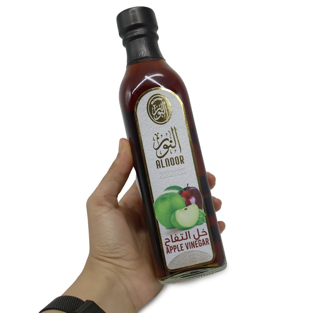 "ALNOOR Apple Vinegar/ Cuka Epal 375ML Product of Turkey Apple Cider ...