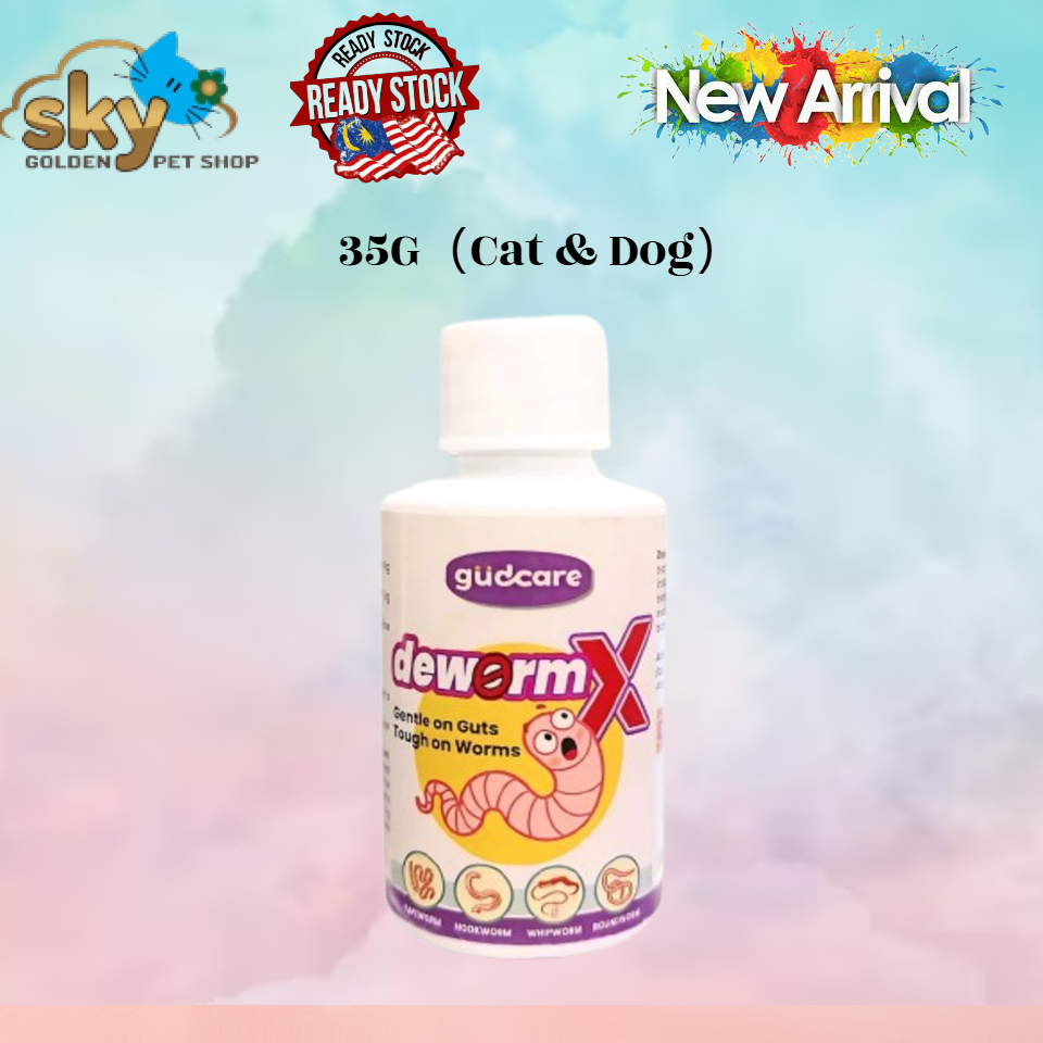 Ubat Cacing (Kucing & Anjing) / Deworm for Cats & Dogs (35g) | Shopee ...