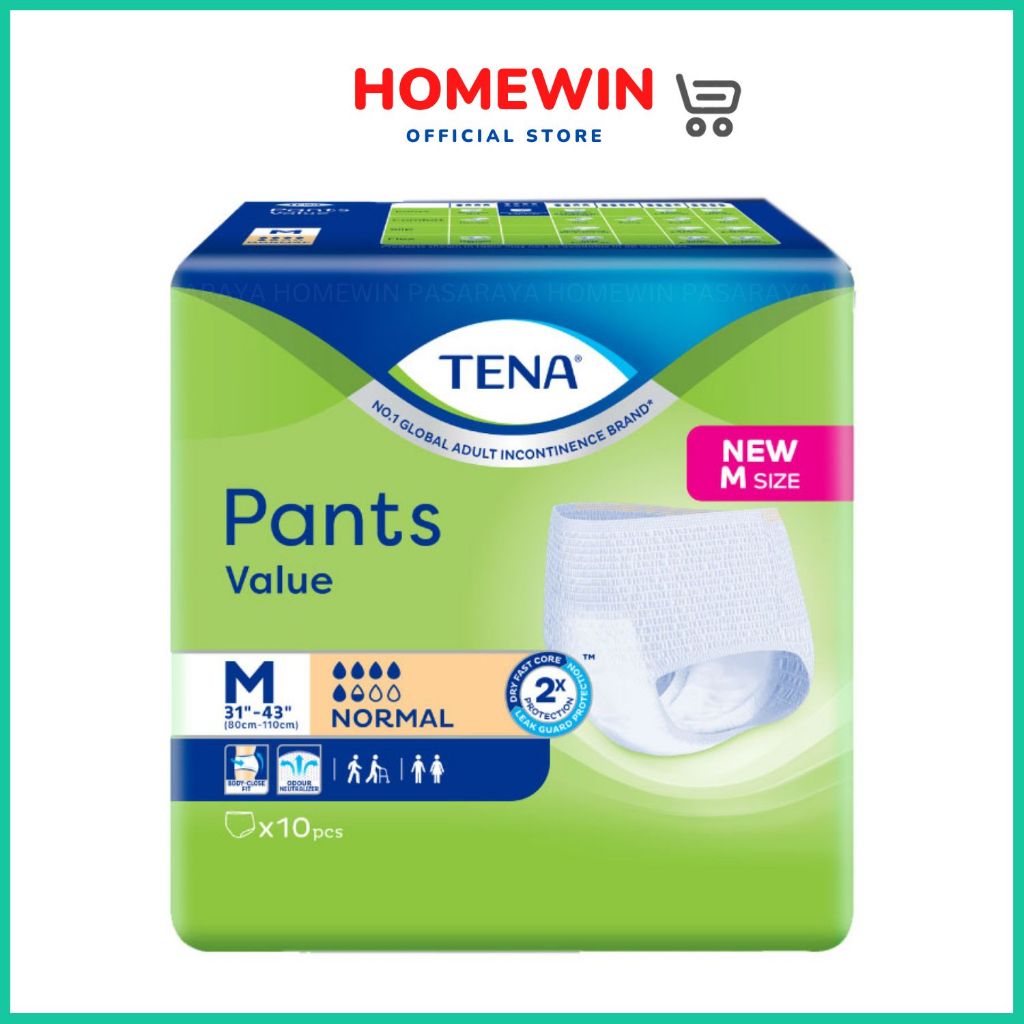 Tena Pants Value M10 | Shopee Malaysia
