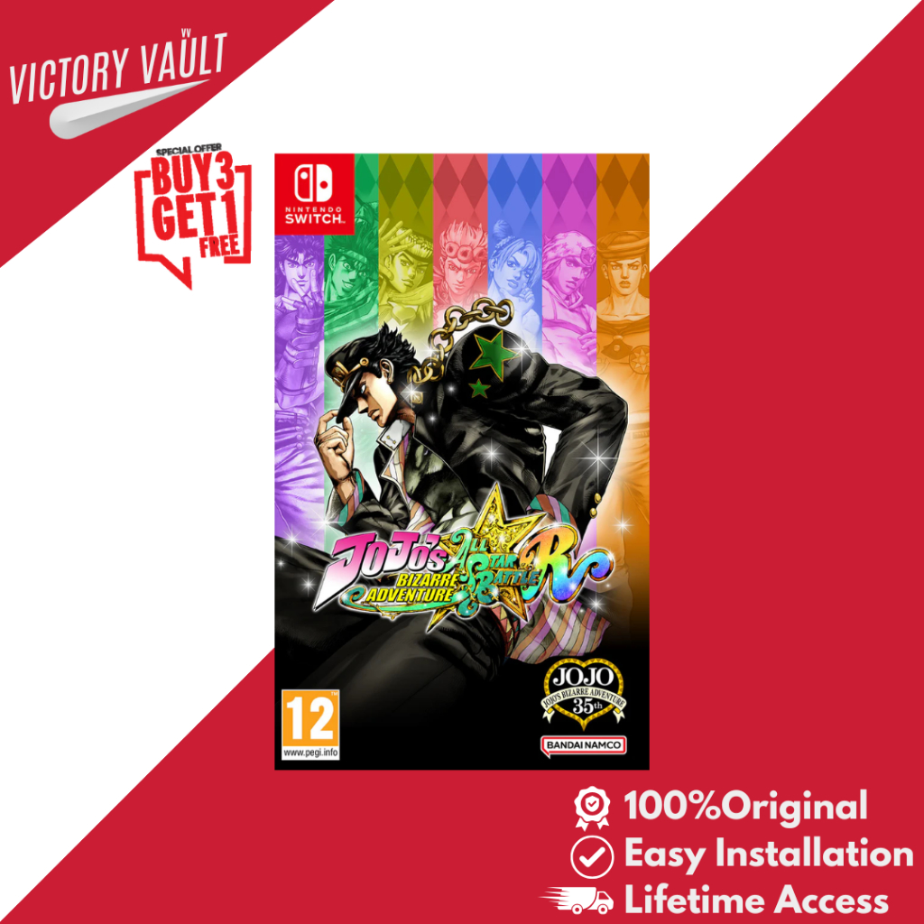 JoJo Bizarre Adventure: All-Star Battle R JOJO的奇妙冒险 群星之战 (Nintendo switch) Digital Download ...