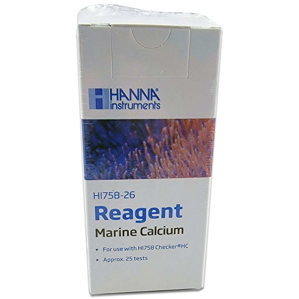 Hanna - Marine Calcium Reagents HI758-26 (25 Tests) | Water Test Kit ...