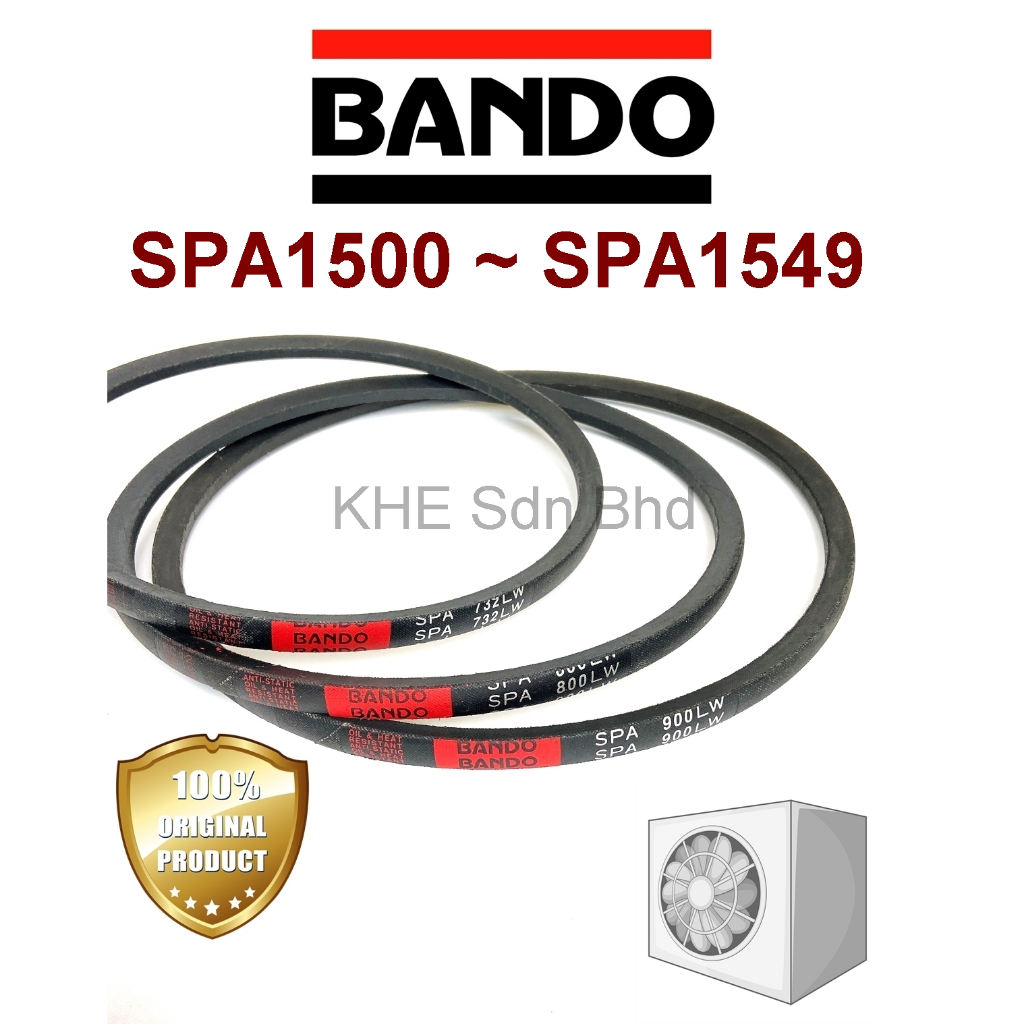 Bando Japan SPA 1500 1507 1520 1525 1532 1537 1545 LW Belt AHU Mesin V Belt SPA1500 SPA1507 ...