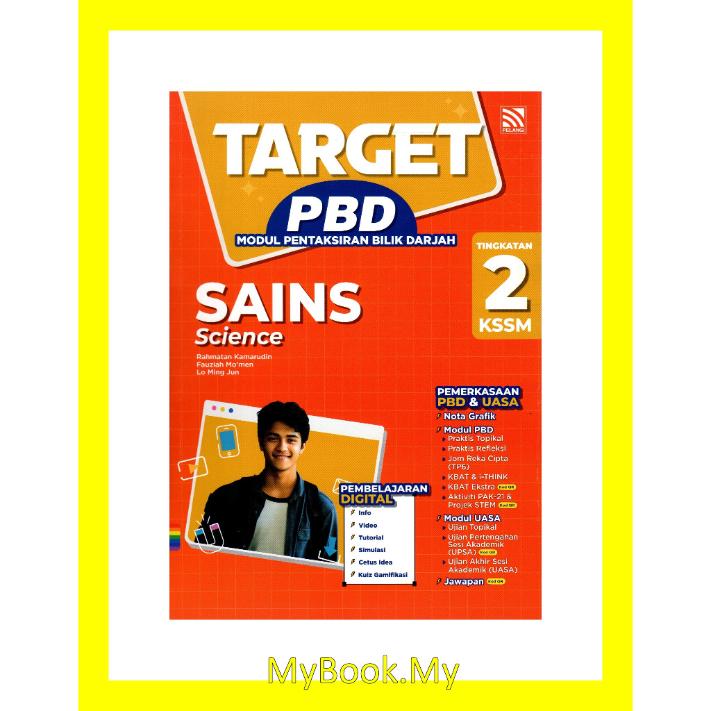 *BARU* MyB Buku Latihan : Sains Science Tingkatan 2 - Target PBD Modul ...