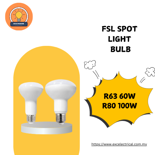 FSL SPOT LIGHT BULB (R63)(R80) | Shopee Malaysia