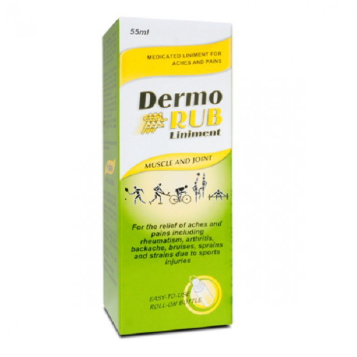 DERMO RUB ROLL ON 55ml (LINIMENT MUSCLE & JOINT) | Shopee Malaysia
