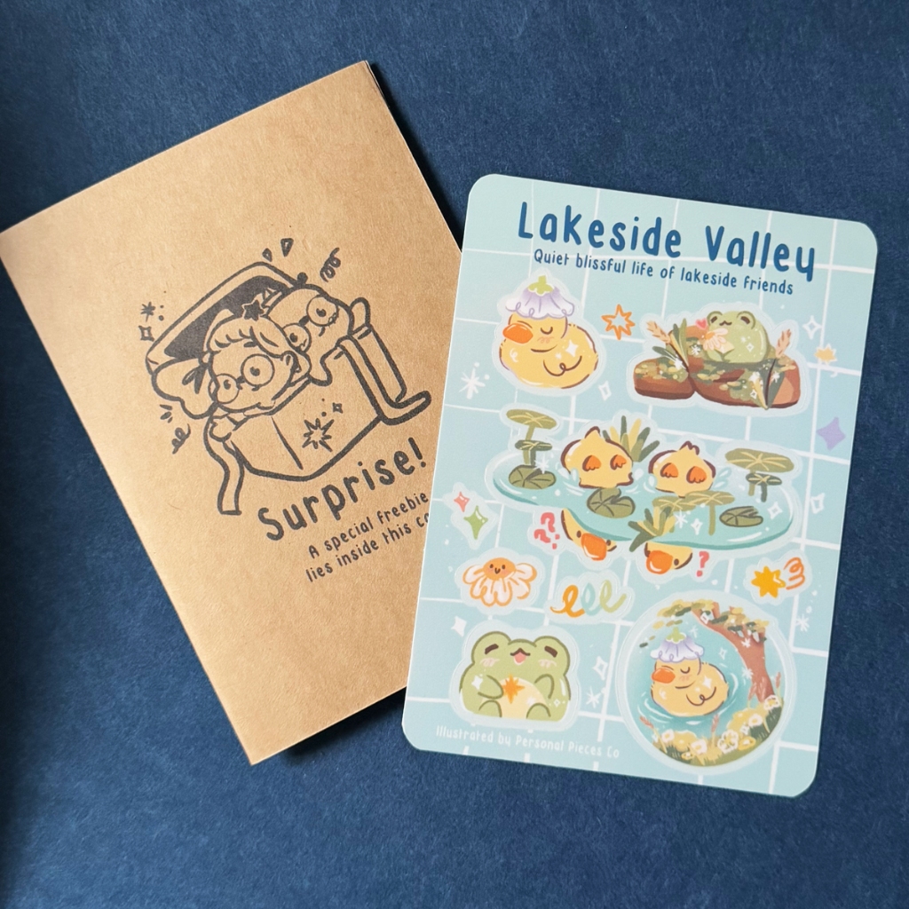 Sticker Sheet l Lakeside Valley (Holographic Sticker Sheet) | Shopee ...
