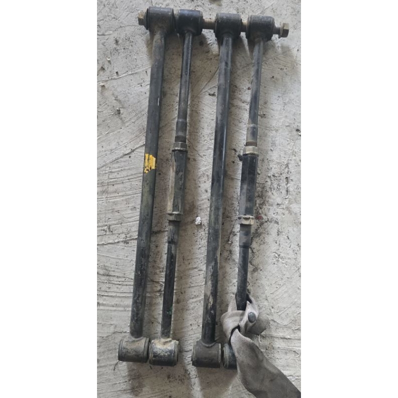 [USED JAPAN HALFCUT] 4PCS TOYOTA SEG AE101 AE111 REAR LOWER ARM ...