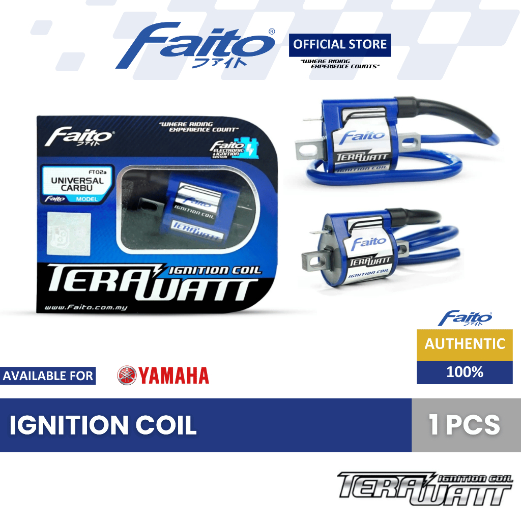 FAITO.OS TERAWATT Racing Ignition Coil Plug for YAMAHA Models | Shopee ...