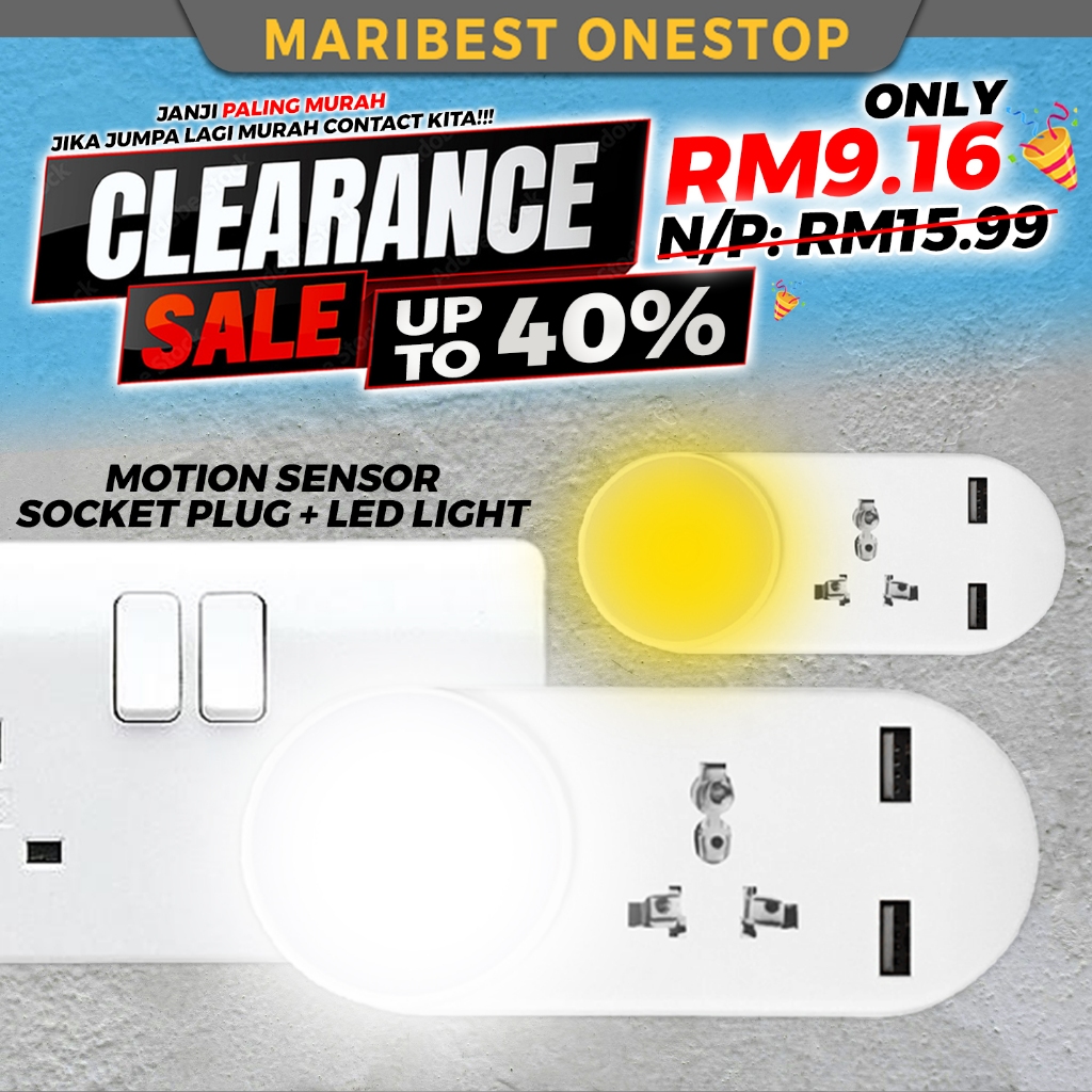 CLEARANCE CS-606 Intelligent Human Body Motion Sensor Induction LED ...