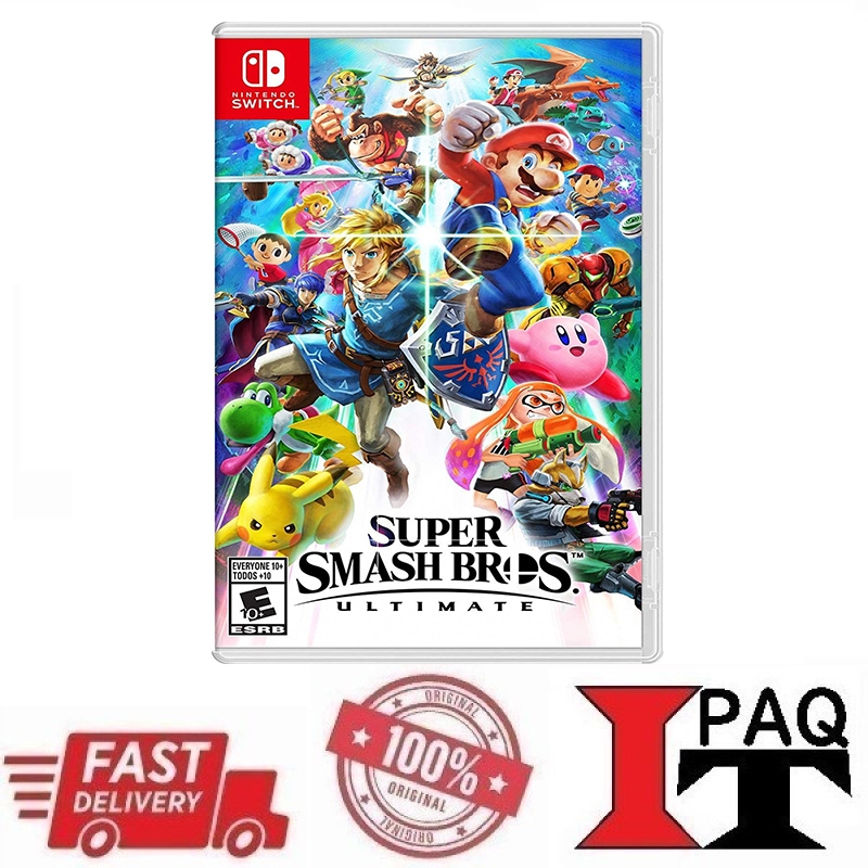 Nintendo Switch Super Smash Bros Ultimate (US)(English/Chinese ...