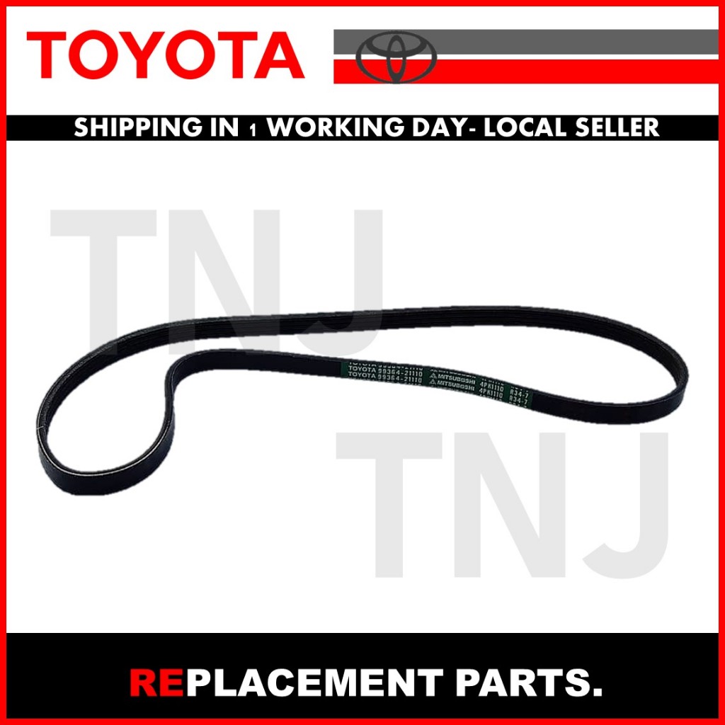 FAN BELT / TOYOTA LAND CRUISER PRADO RZJ90 / RZJ95 (3RZ-FE Engine ...