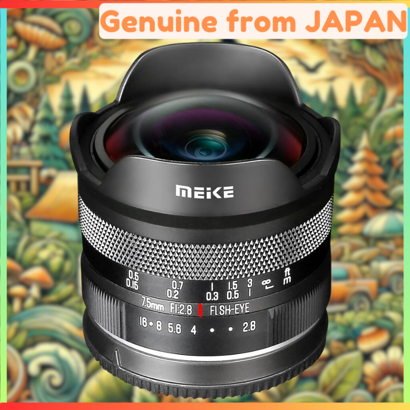 Meike 7.5mm f2.8 Ultra Wide Angle Manual Focus Fisheye Lens for ...